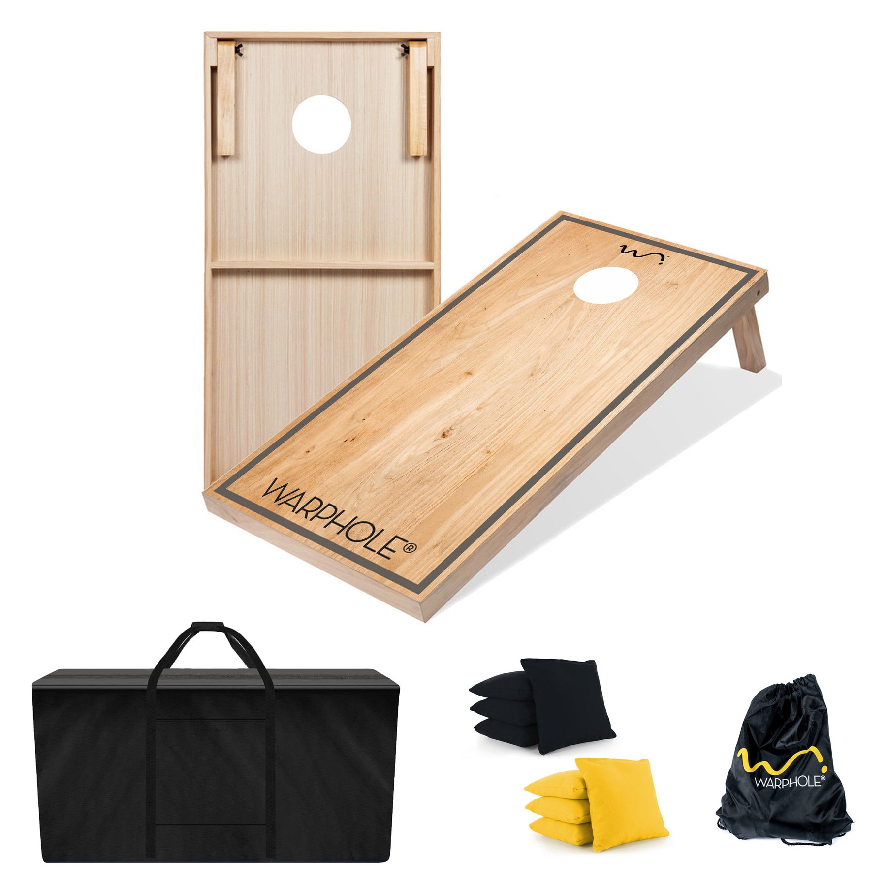 Cornhole Premium by Warphole® - Border Maple